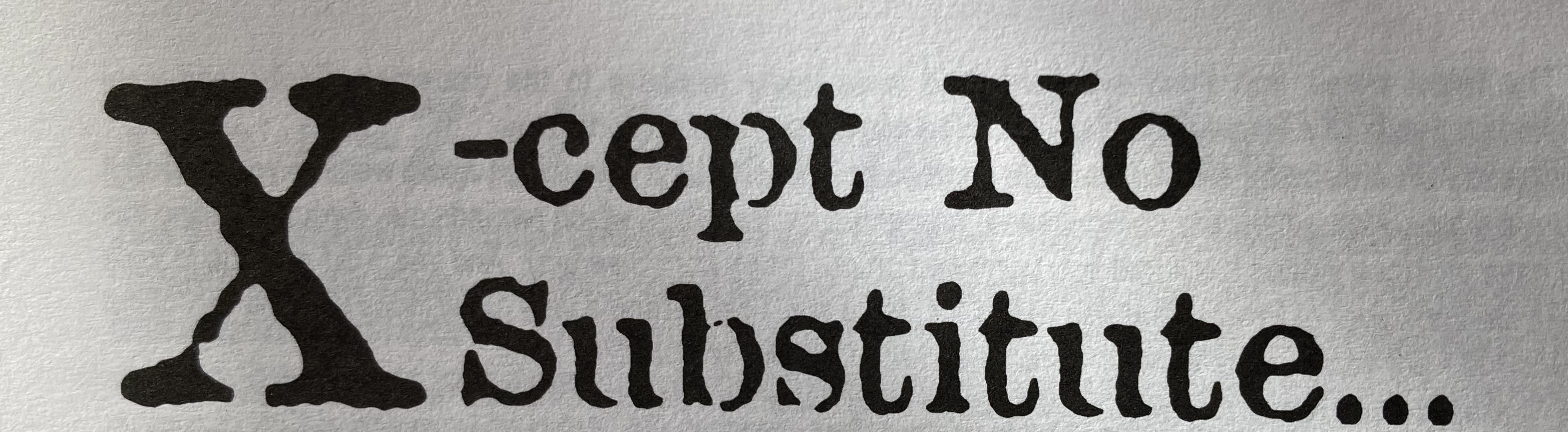 Accept No Substitute – The Ned Wood Archive